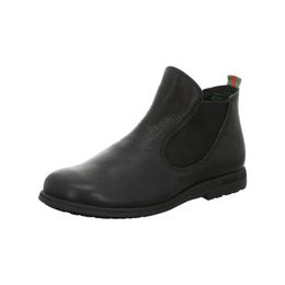 Think! Stiefelette »Stiefelette Leder/Textil« Schwarz 38,5 38,5 Verschluss: Schlupfschuh