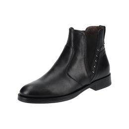 Nero Giardini Stiefelette »Stiefelette Leder/Textil« Schwarz 38 38 Verschluss: Schlupfschuh