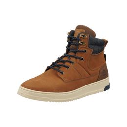 Bullboxer Sneaker »Sneaker Leder/Textil« Braun 43 43 Verschluss: Schnürung