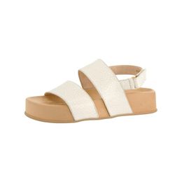 Paul Green Riemchensandale »Sandalen Leder« Metallic Gold 40,5 40,5 Verschluss: Klettverschluss