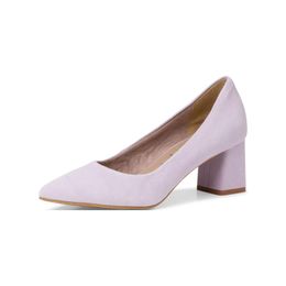 Tamaris Pumps »Pumps Veloursleder« Lavender 38 38 Verschluss: Schlupfschuh