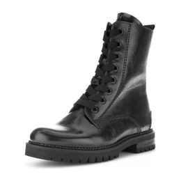 Gabor COMFORT Schnürstiefelette »Stiefelette Glattleder« Schwarz 42 42 Absatzhöhe: 2,5 cm