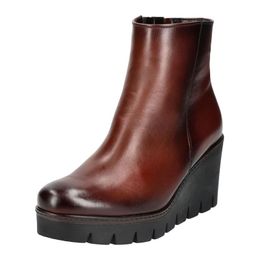 Gabor Keilstiefelette &raquo;Stiefelette Nappaleder&laquo; Braun 37,5 37,5 Verschluss: Rei&szlig;verschluss