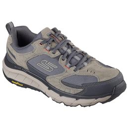 Skechers Sneaker »D'LUX PRO« Schnürschuh mit rutschhemmender Goodyear Laufsohle taupe-multi 47,5 47,5 Für Outdooraktivitäten bestens geeignet