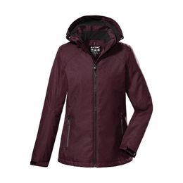 Killtec Outdoorjacke »KOW 142 WMN JCKT« Wind- und wasserdichte Damenjacke, atmungsaktiv, abnehmbare Kapuze pflaume 44 44 Funktionsjacke mit...