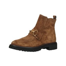 Paul Green Stiefelette »Stiefelette Veloursleder« Toffee 42,5 42,5 Verschluss: Reißverschluss
