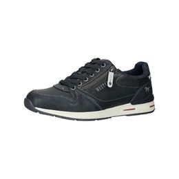 Mustang Shoes Sneaker »Sneaker Lederimitat/Textil« Navy 45 45 Verschluss: Schnürung