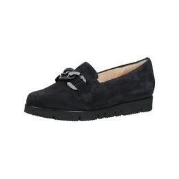 Hassia Slipper »Slipper Veloursleder« Ocean 38,5 38,5 Verschluss: Schlupfschuh
