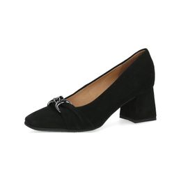 Caprice Pumps »Pumps Leder« Schwarz 38 38 Verschluss: Schlupfschuh