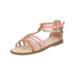 Geox Riemchensandalette &raquo;Sandalen Lederimitat&laquo; Beige/Rosa 36 36 Verschluss: Schlie&szlig;e