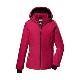 Killtec Skijacke »KSW 111 WMN SKI JCKT« Wasserdichte Jacke mit 10.000 mm Wassersäule und abnehmbarer Kapuze pink 36 36 Funktionsjacke mit...