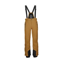 Killtec Skihose »Enosh« Wasser- und winddicht, atmungsaktiv, verstellbare Taille, Kantenschutz rostbraun L - Normalgrößen Normalgrößen L Skihose...