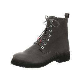 Think! Damen Schn&uuml;rstiefelette &raquo; Stiefelette Nappaleder&laquo; grau 39,5