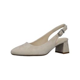Gabor Pumps »Pumps Veloursleder« Beige 39 39 Verschluss: Schließe