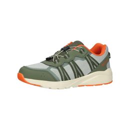 Richter Sneaker &raquo;Sneaker Leder/Textil&laquo; Beige/Gr&uuml;n 33 33 Verschluss: Schn&uuml;rung