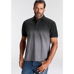 MAN'S WORLD MAN'S WORLD Poloshirt Kurzarm, mit Polokragen, aus Piqué-Stoff, mit stilvoller Stickerei schwarz-grau L (52/54) L (52/54) Kurzarm-Design ideal für...