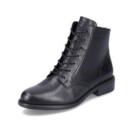 Remonte Schn&uuml;rstiefelette &raquo;Stiefelette Glattleder&laquo; Schwarz 38 38 Verschluss: Schn&uuml;rung