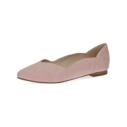 Caprice Ballerina »Ballerinas Leder« Rosa 42 42 Verschluss: Schlupfschuh