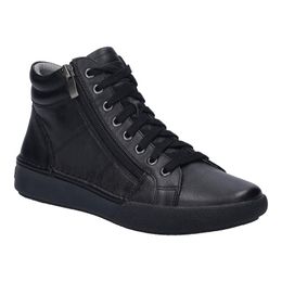 Josef Seibel Sneaker »Claire 11« Schnürboots, High Top Sneaker, Komfortschuh mit Lederinnensohle schwarz 38 38 Casusal High Top Sneaker mit...