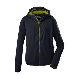 Killtec Softshelljacke »Trin MN SOFTSHELL JCKT« Leichte, wasserabweisende Softshelljacke mit abnehmbarer Kapuze navy XXL XXL wasserabweisend u...