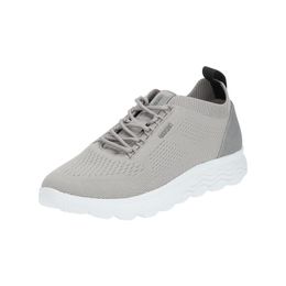 Geox Sneaker »Sneaker Lederimitat/Textil« Beige/Braun 44 44 Verschluss: Schnürung