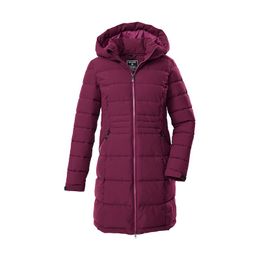 Killtec Steppmantel »KOW 11 WMN QLTD PRK« Wasserabweisender Parka mit verstellbarer Kapuze und Kinnschutz dunkelrosé 36 36 Damen Funktionsparka in...