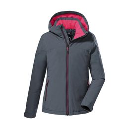 Killtec Outdoorjacke &raquo;KOW 198 GRLS JCKT&laquo; Wasserdichte Kinder-Winterjacke mit Fleece, verstellbarer Kapuze jade 128 128 Winterjacke mit Kapuze und...