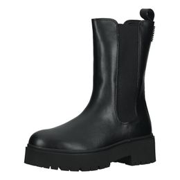 Bullboxer Stiefelette »Stiefelette Lederimitat/Textil« Schwarz 38 38 Verschluss: Schlupfschuh