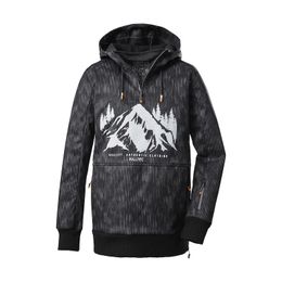 Killtec Windbreaker »KSW 124 MN WNDBRKR« Winddicht, wasserabweisend, atmungsaktiv, verstellbare Kapuze schwarz M M Windbreaker mit verstellbarer...