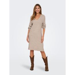 Only Strickkleid »ONLKATIA LS V-NECK DRESS NCA KNT« Mocha Meringue Detail:W. Melange XS - N-Gr N-Gr XS Pflegeleichte Viskosemischung: Einfache...