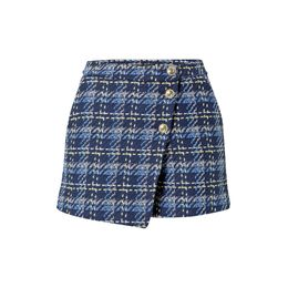 Karen Millen Shorts Damen Gr&ouml;&szlig;e 42 navy / hellblau / pastellgelb / wei&szlig;