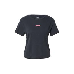Levi's LEVI'S T-Shirt 'Graphic Rickie Tee' Damen Gr&ouml;&szlig;e L anthrazit / rot / wei&szlig;