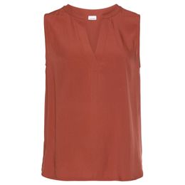 Lascana Bluse Damen Gr&ouml;&szlig;e S/M orangerot