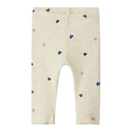 name it Leggings 'NBFNutti' Gr&ouml;&szlig;e 86 beige / blau / braun / rosa