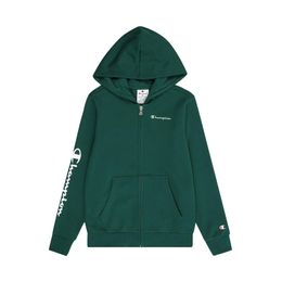Champion Authentic Athletic Apparel Sweatjacke Jungen Größe 152 dunkelgrün / weiß