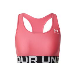 Under Armour Sport-BH 'Authentics' Damen Gr&ouml;&szlig;e L grau / altrosa / schwarz / wei&szlig;