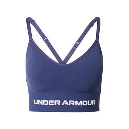 Under Armour Sport-BH 'Vanish' Damen Gr&ouml;&szlig;e XS navy / wei&szlig;