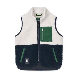 Liewood Vest 'Vada Pile' boy Blue size 122