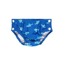 Playshoes Badehose Jungen Gr&ouml;&szlig;e 86/92 royalblau / hellblau / wei&szlig;