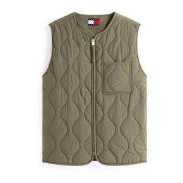Tommy Jeans Vest male Green size 4XL