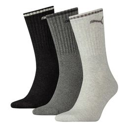 Puma Socken Damen Gr&ouml;&szlig;e 39/42 grau / schwarz / wei&szlig;