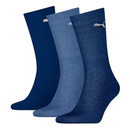 Puma Socks female Blue size 35-38