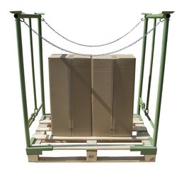 ratioform Stapelbügel, mit Spannhebel, 1 Paar, Breite 800 mm, Nutzhöhe 1200 mm