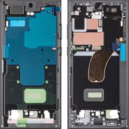 Samsung Mittelrahmen für Galaxy S23 Ultra S918, Graphite, Mobilgerät Ersatzteile