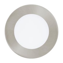 hofstein Eglo FUEVA Einbauleuchte LED Nickel-Matt, 1-flammig