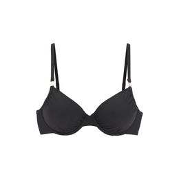 Lascana Bikinitop Damen Gr&ouml;&szlig;e 75 schwarz