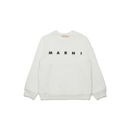 Marni Sweatshirt Jungen Gr&ouml;&szlig;e 128 beige / navy