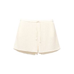 Pull&Bear Pull&bear Shorts Damen Gr&ouml;&szlig;e 40 ecru
