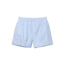 Pull&Bear Pull&bear Shorts Damen Gr&ouml;&szlig;e 42 blau / wei&szlig;