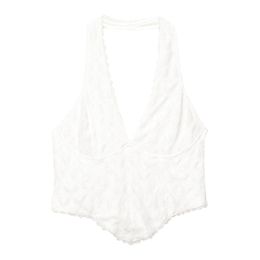 Pull&Bear Pull&bear Top Damen Gr&ouml;&szlig;e XL wei&szlig;
